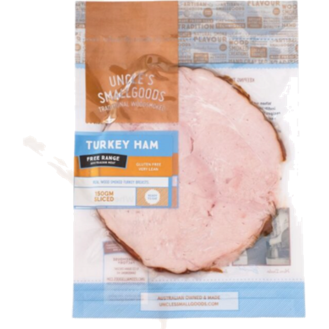 UNCLES SMALLGOODS TURKEY HAM 150g : Victoria Fruit Palace